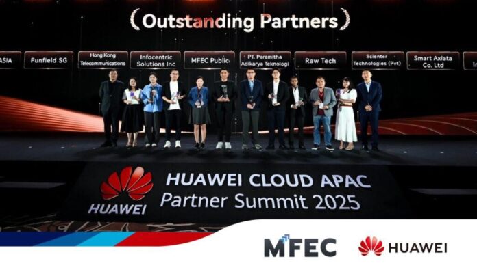 MFEC คว้ารางวับ Huawei Cloud Outstanding Partner of the Year 2025 ...